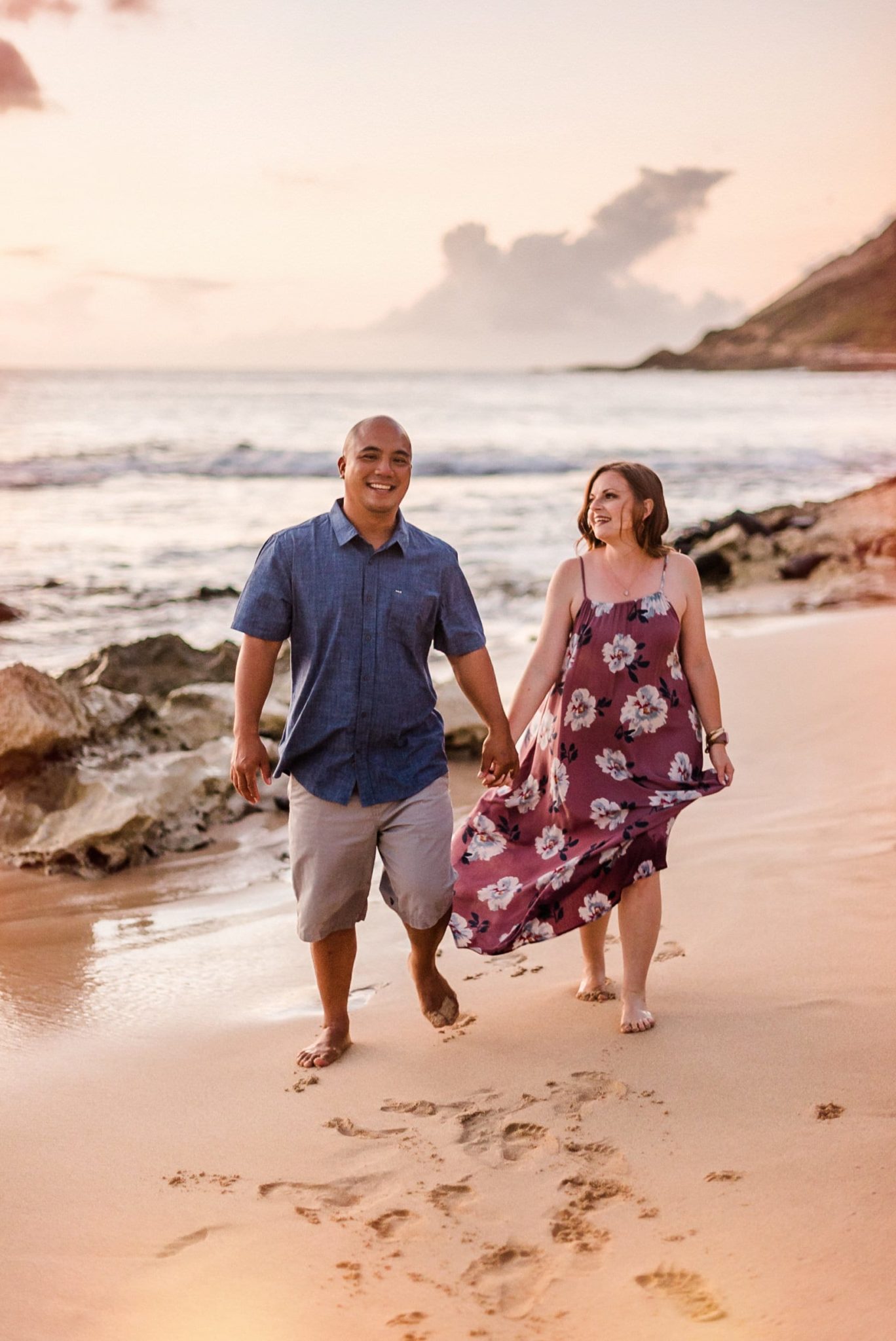 Oahu Family Photographer - Beautiful Oahu Sunset Portraits - Hawaii ...