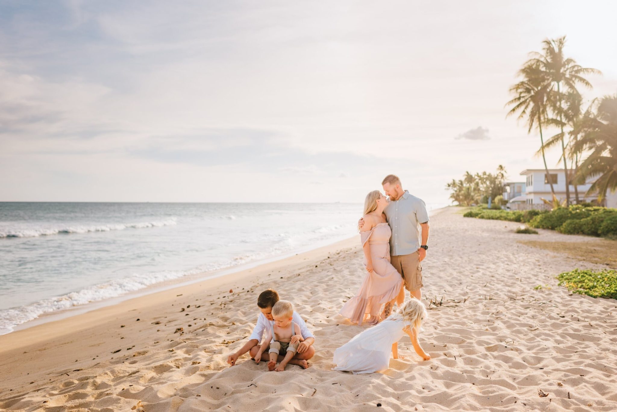 Oahu Photographers - Beach Sunset Family Photography - Hawaii ...
