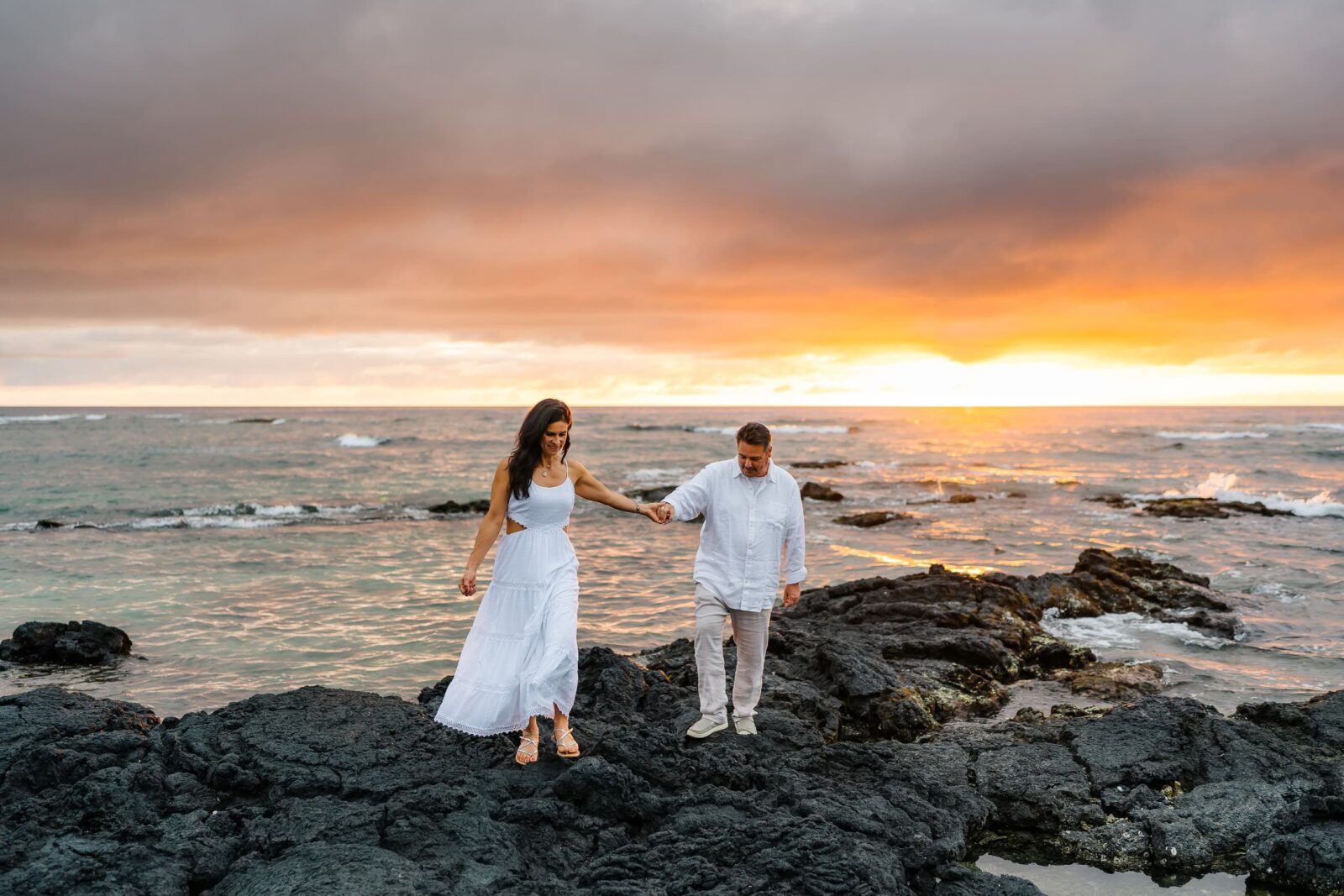 Big Island Couples Photographers - Lava Rock Beach - Hawaii ...